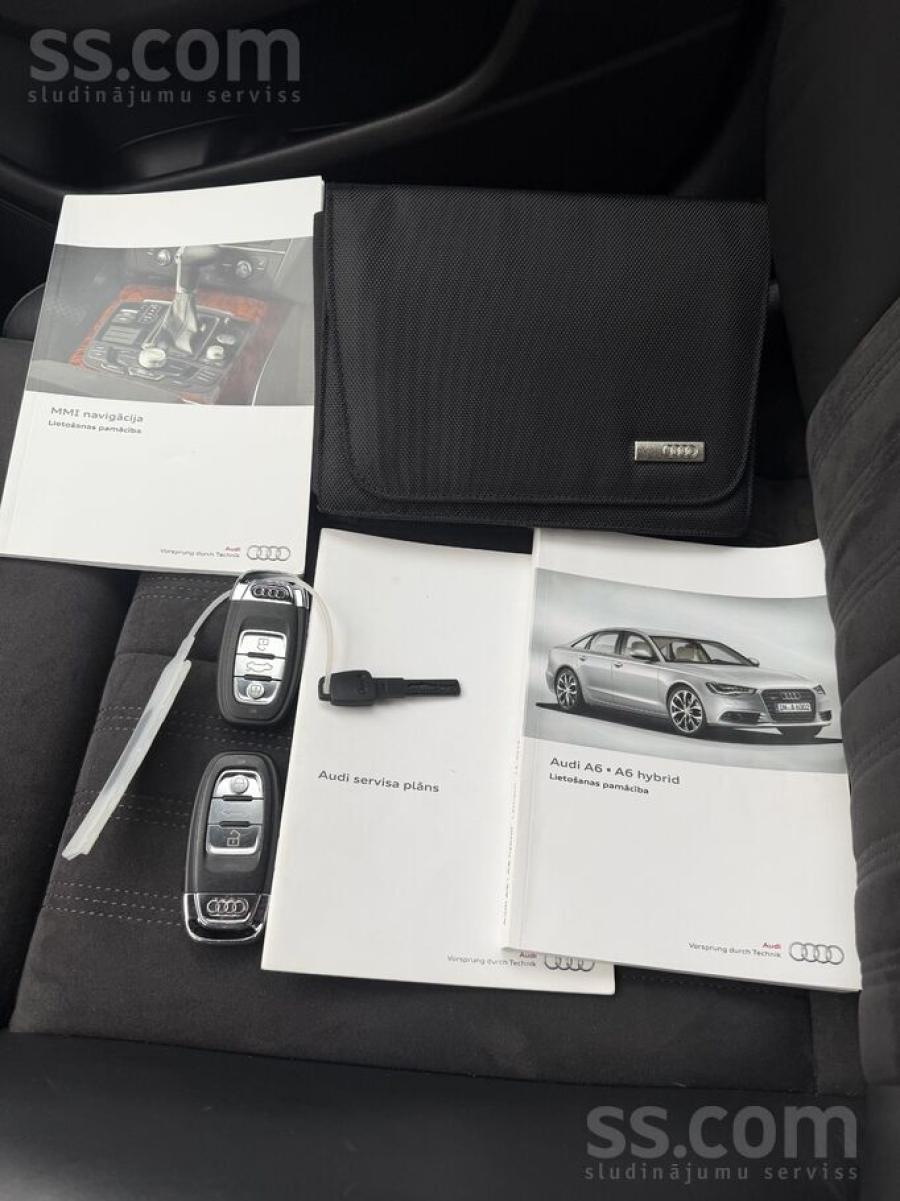 Grey Audi A6 2012 in Riga, with an engine capacity of 2.00 L and mileage of 172 thousand km for 8300 €, photo 20 on AUTOMOTO.COM.LV