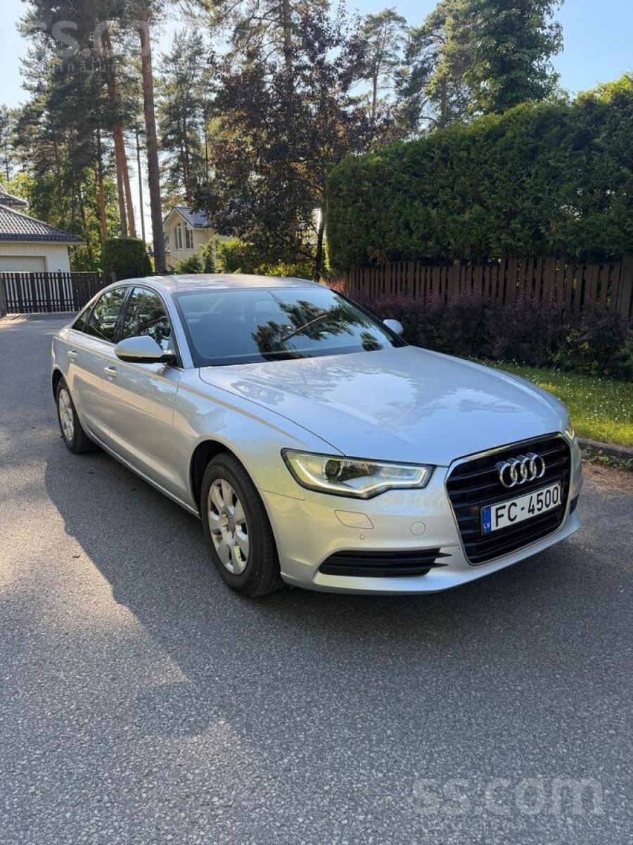 Grey Audi A6 2012 in Riga, with an engine capacity of 2.00 L and mileage of 173 thousand km for 8300 €, photo 5 on AUTOMOTO.COM.LV