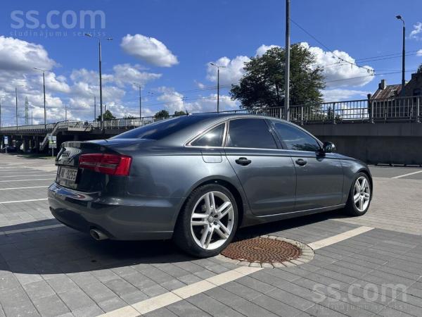 Pelēks Audi A6 2012 Rīga, ar dzinēja tilpumu 3.00 L un nobraukumu 275 tūkst. km par 7300 €, foto 4 vietnē AUTOMOTO.COM.LV