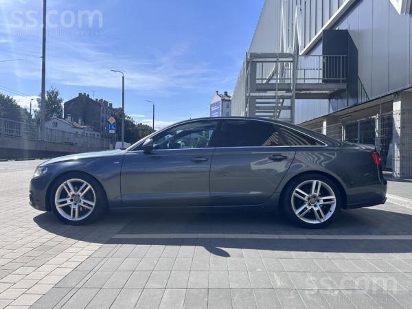 Pelēks Audi A6 2012 Rīga, ar dzinēja tilpumu 3.00 L un nobraukumu 275 tūkst. km par 7300 €, foto 6 vietnē AUTOMOTO.COM.LV