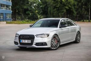 Pelēks Audi A6 2012 Panevēža, ar dzinēja tilpumu 3.00 L un nobraukumu 211 tūkst. km par 14000 €, foto  vietnē AUTOMOTO.COM.LV