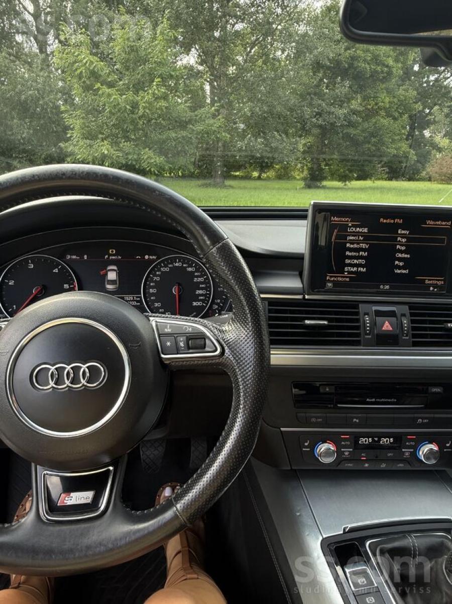 Grey Audi A6 2012 in Riga, with an engine capacity of 3.00 L and mileage of 263 thousand km for 8850 €, photo 3 on AUTOMOTO.COM.LV
