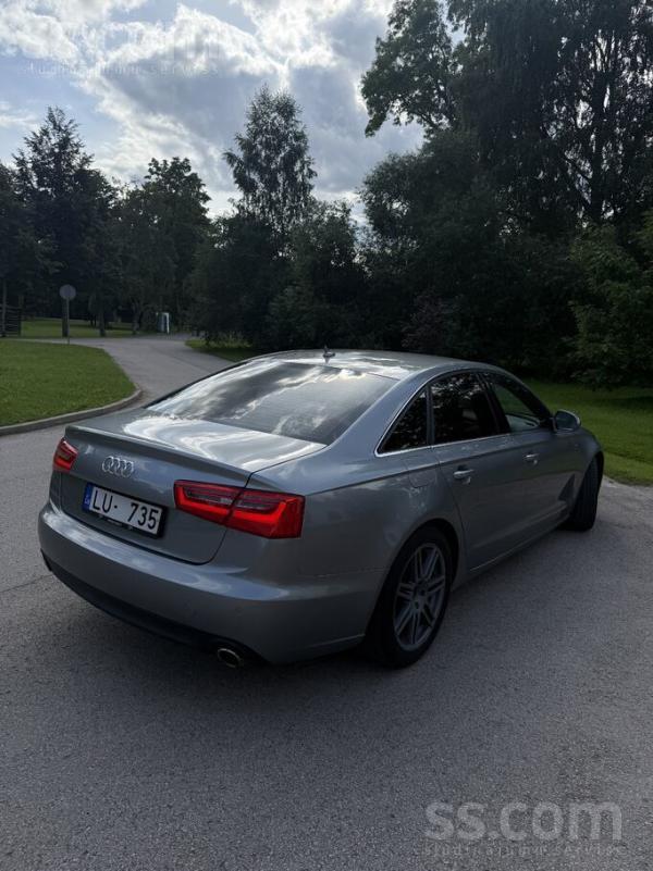 Grey Audi A6 2012 in Riga, with an engine capacity of 3.00 L and mileage of 263 thousand km for 8850 €, photo 3 on AUTOMOTO.COM.LV