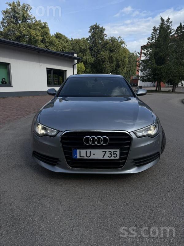 Grey Audi A6 2012 in Riga, with an engine capacity of 3.00 L and mileage of 263 thousand km for 8850 €, photo 9 on AUTOMOTO.COM.LV