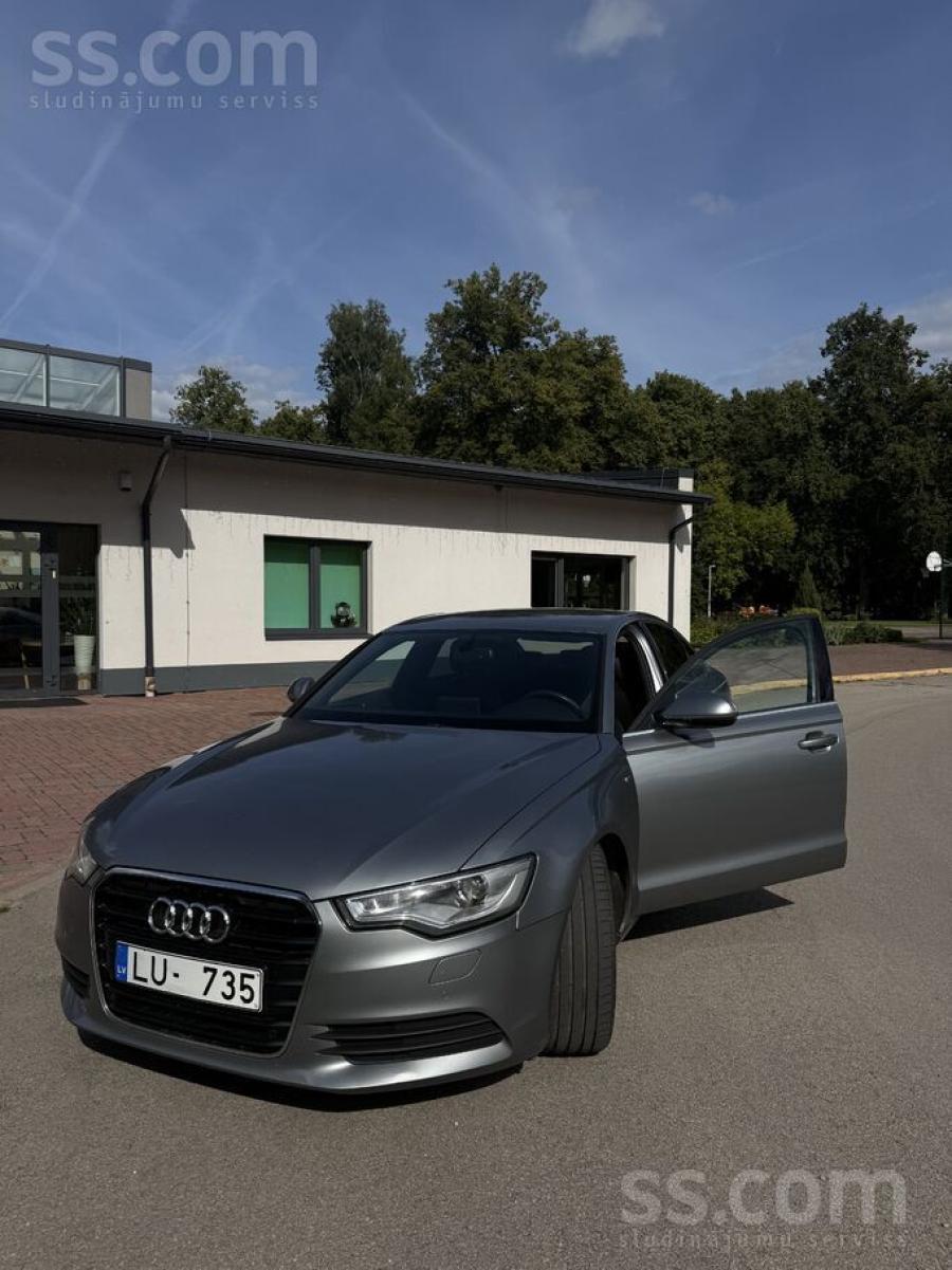 Grey Audi A6 2012 in Riga, with an engine capacity of 3.00 L and mileage of 263 thousand km for 8850 €, photo 13 on AUTOMOTO.COM.LV