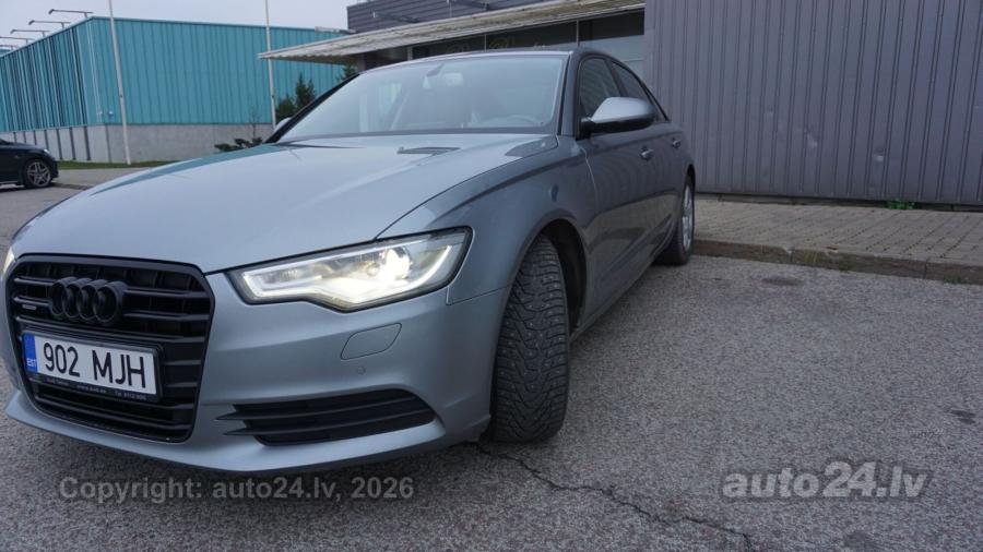 Grey Audi A6 2012 in Tallinn, with an engine capacity of 3.00 L and mileage of 303 thousand km for 10200 €, photo 1 on AUTOMOTO.COM.LV