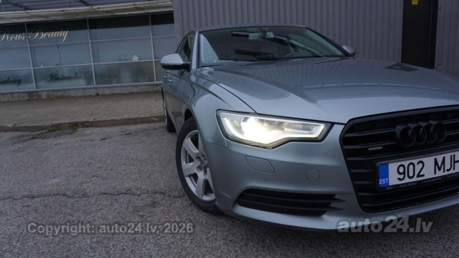 Grey Audi A6 2012 in Tallinn, with an engine capacity of 3.00 L and mileage of 303 thousand km for 10200 €, photo 3 on AUTOMOTO.COM.LV