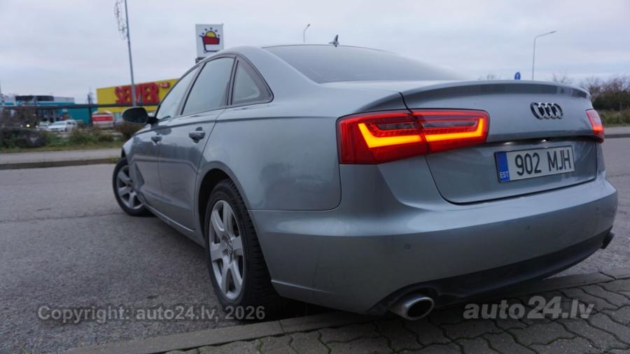 Grey Audi A6 2012 in Tallinn, with an engine capacity of 3.00 L and mileage of 303 thousand km for 10200 €, photo 5 on AUTOMOTO.COM.LV