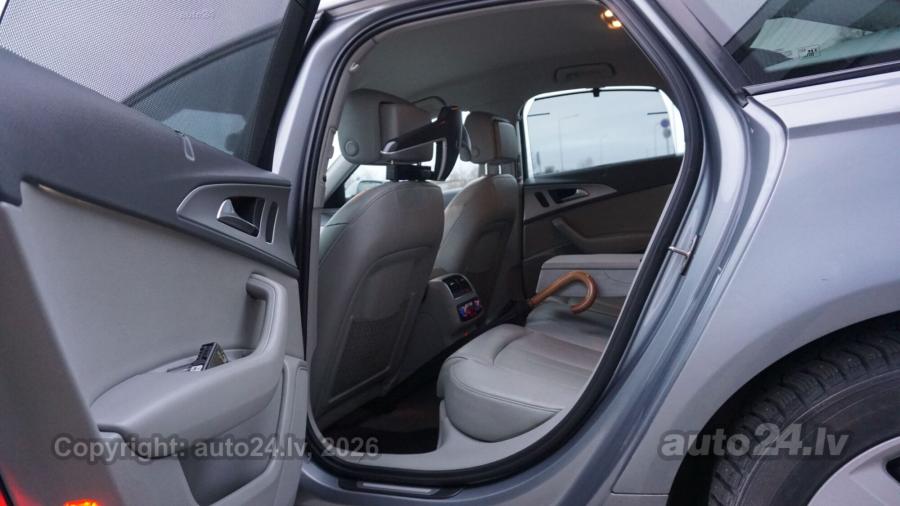 Grey Audi A6 2012 in Tallinn, with an engine capacity of 3.00 L and mileage of 303 thousand km for 10200 €, photo 7 on AUTOMOTO.COM.LV