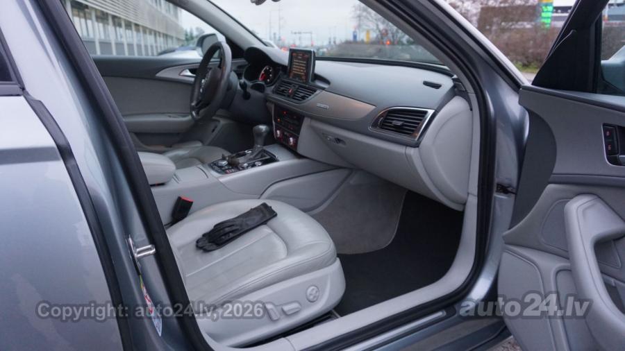 Grey Audi A6 2012 in Tallinn, with an engine capacity of 3.00 L and mileage of 303 thousand km for 10200 €, photo 9 on AUTOMOTO.COM.LV