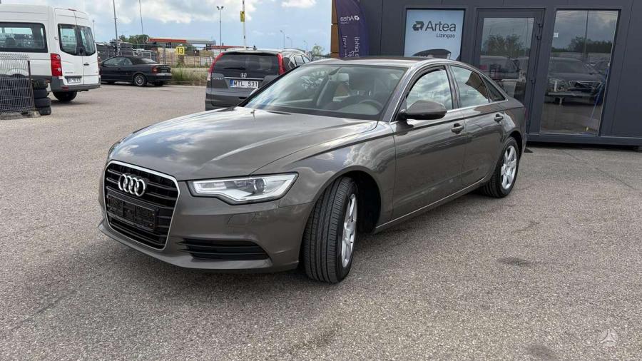 Pelēks Audi A6 2012 Marijampole, ar dzinēja tilpumu 2.97 L un nobraukumu 330 tūkst. km par 9500 €, foto 1 vietnē AUTOMOTO.COM.LV