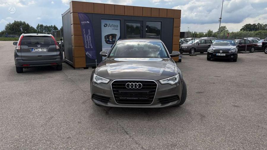 Pelēks Audi A6 2012 Marijampole, ar dzinēja tilpumu 2.97 L un nobraukumu 330 tūkst. km par 9500 €, foto 3 vietnē AUTOMOTO.COM.LV