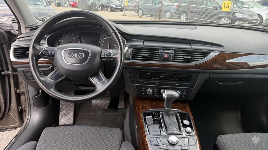 Pelēks Audi A6 2012 Marijampole, ar dzinēja tilpumu 2.97 L un nobraukumu 330 tūkst. km par 9500 €, foto 16 vietnē AUTOMOTO.COM.LV