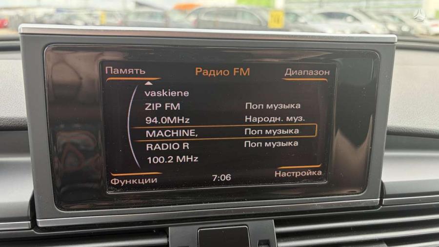 Pelēks Audi A6 2012 Marijampole, ar dzinēja tilpumu 2.97 L un nobraukumu 330 tūkst. km par 9500 €, foto 19 vietnē AUTOMOTO.COM.LV