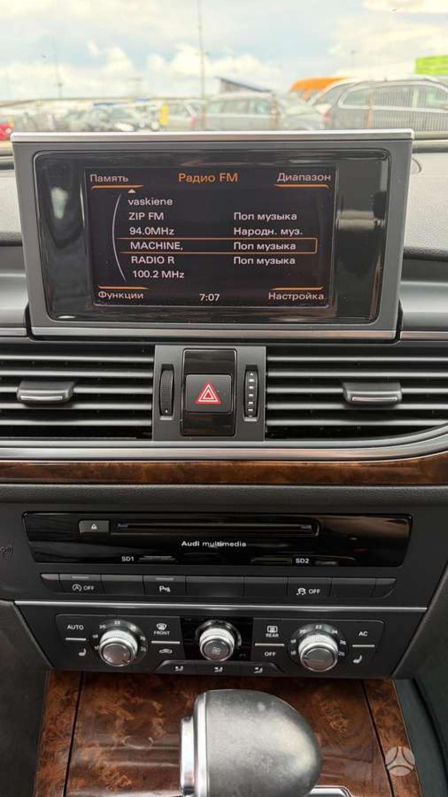 Pelēks Audi A6 2012 Marijampole, ar dzinēja tilpumu 2.97 L un nobraukumu 330 tūkst. km par 9500 €, foto 23 vietnē AUTOMOTO.COM.LV