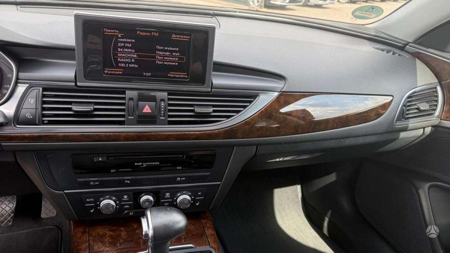 Pelēks Audi A6 2012 Marijampole, ar dzinēja tilpumu 2.97 L un nobraukumu 330 tūkst. km par 9500 €, foto 25 vietnē AUTOMOTO.COM.LV