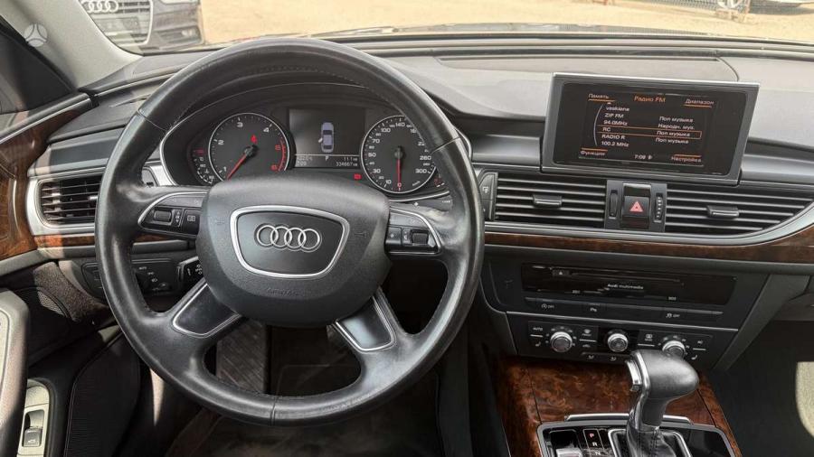 Pelēks Audi A6 2012 Marijampole, ar dzinēja tilpumu 2.97 L un nobraukumu 330 tūkst. km par 9500 €, foto 29 vietnē AUTOMOTO.COM.LV