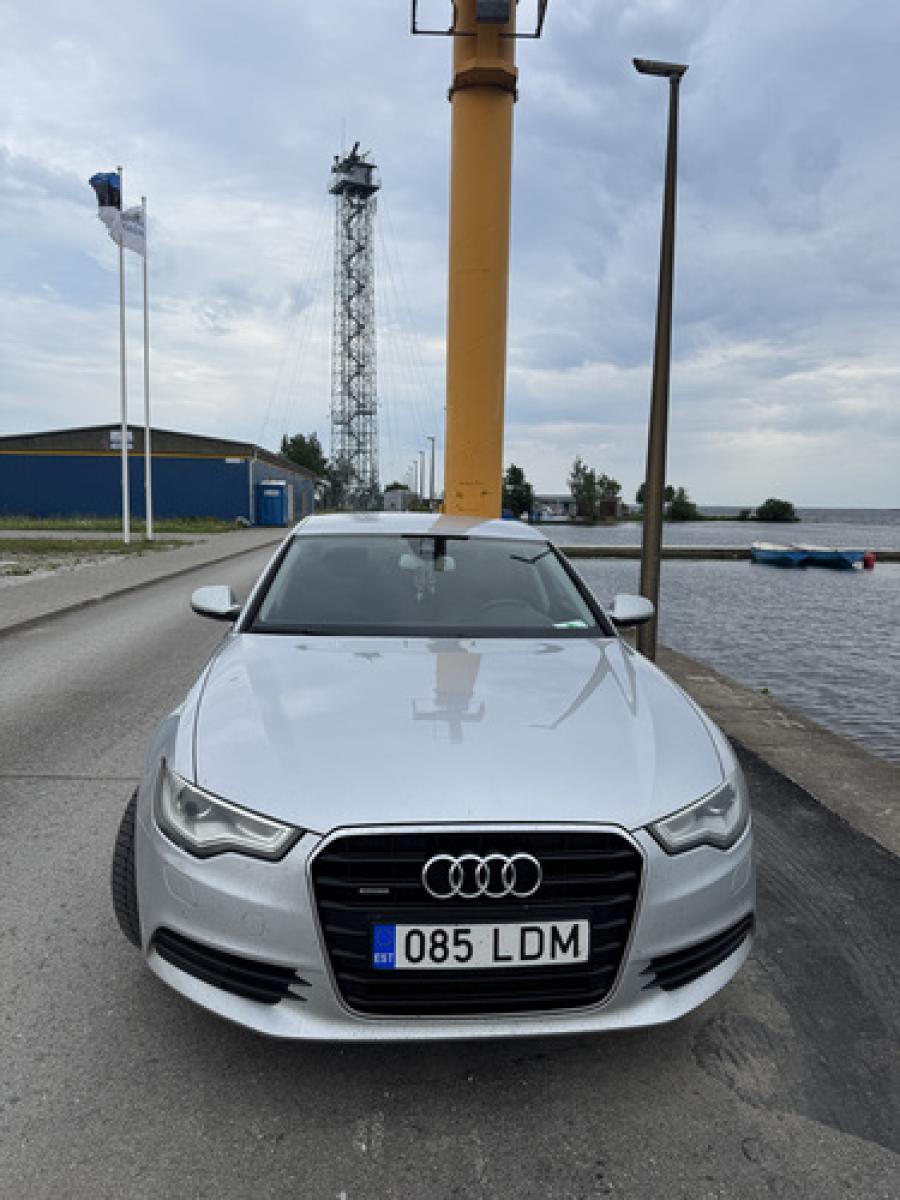 Grey Audi A6 2012 in Narva, with an engine capacity of 3.00 L and mileage of 260 thousand km for 9000 €, photo 1 on AUTOMOTO.COM.LV