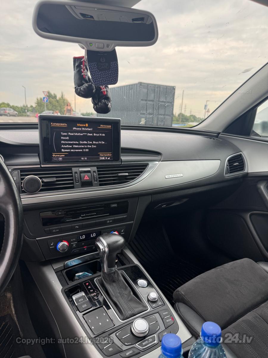 Grey Audi A6 2012 in Narva, with an engine capacity of 3.00 L and mileage of 260 thousand km for 9500 €, photo 8 on AUTOMOTO.COM.LV
