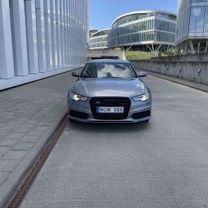 Pelēks Audi A6 2012 Viļņa, ar dzinēja tilpumu 3.00 L un nobraukumu 210 tūkst. km par 8900 €, foto  vietnē AUTOMOTO.COM.LV