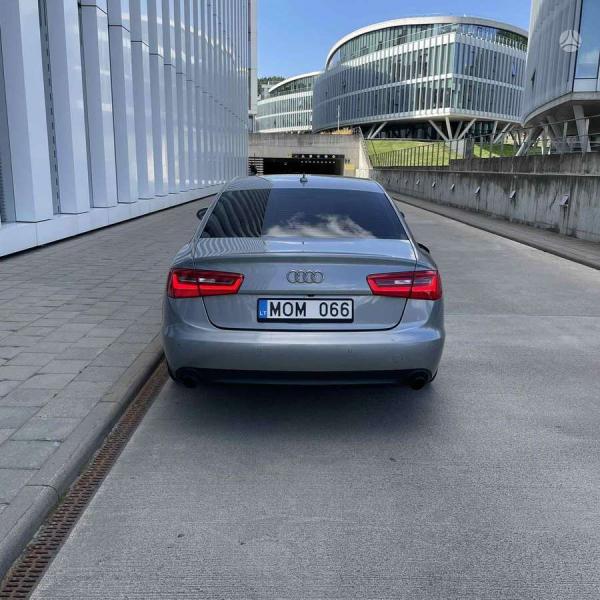 Grey Audi A6 2012 in Vilnius, with an engine capacity of 3.00 L and mileage of 210 thousand km for 8900 €, photo 3 on AUTOMOTO.COM.LV
