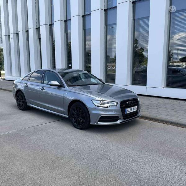 Grey Audi A6 2012 in Vilnius, with an engine capacity of 3.00 L and mileage of 210 thousand km for 8900 €, photo 5 on AUTOMOTO.COM.LV