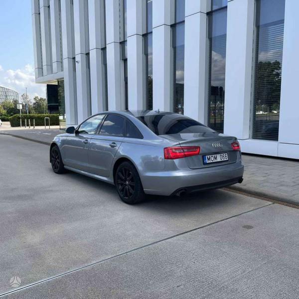 Grey Audi A6 2012 in Vilnius, with an engine capacity of 3.00 L and mileage of 210 thousand km for 8900 €, photo 6 on AUTOMOTO.COM.LV