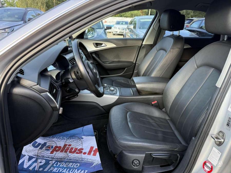 Grey Audi A6 2012 in Ukmerge, with an engine capacity of 2.97 L and mileage of 350 thousand km for 7250 €, photo 10 on AUTOMOTO.COM.LV