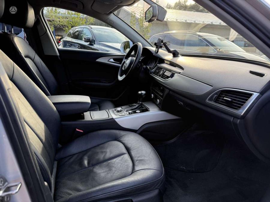 Grey Audi A6 2012 in Ukmerge, with an engine capacity of 2.97 L and mileage of 350 thousand km for 7250 €, photo 12 on AUTOMOTO.COM.LV