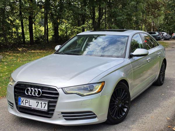 Grey Audi A6 2012 in Silute, with an engine capacity of 3.00 L and mileage of 298 thousand km for 6800 €, photo 1 on AUTOMOTO.COM.LV