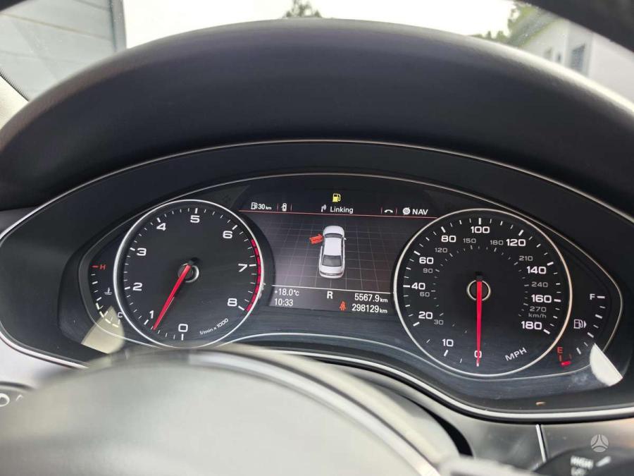 Grey Audi A6 2012 in Silute, with an engine capacity of 3.00 L and mileage of 298 thousand km for 6800 €, photo 9 on AUTOMOTO.COM.LV