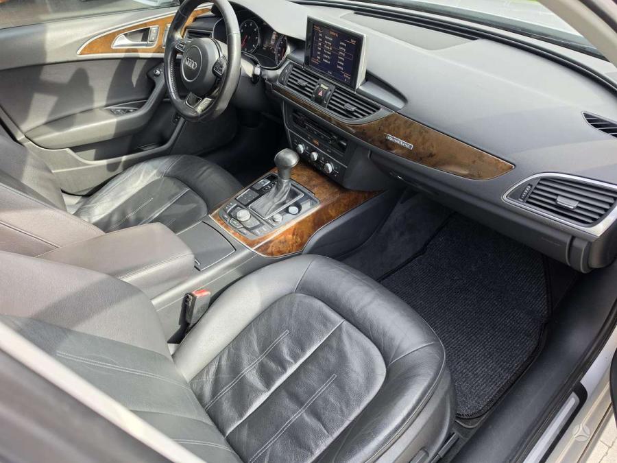 Grey Audi A6 2012 in Silute, with an engine capacity of 3.00 L and mileage of 298 thousand km for 6800 €, photo 13 on AUTOMOTO.COM.LV