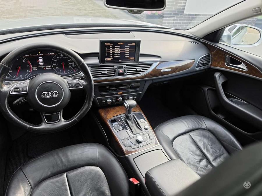 Grey Audi A6 2012 in Silute, with an engine capacity of 3.00 L and mileage of 298 thousand km for 6800 €, photo 20 on AUTOMOTO.COM.LV