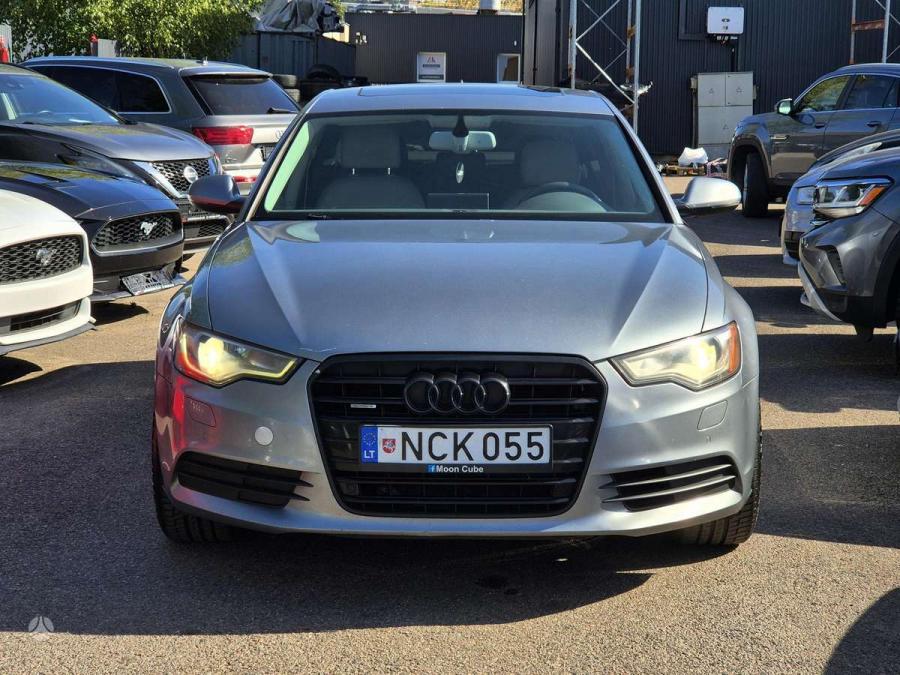 Grey Audi A6 2012 in Vilnius, with an engine capacity of 3.00 L and mileage of 378 thousand km for 5999 €, photo 3 on AUTOMOTO.COM.LV