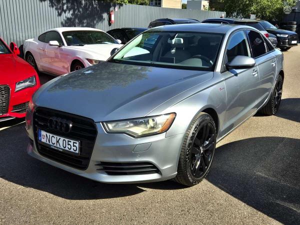 Pelēks Audi A6 2012 Viļņa, ar dzinēja tilpumu 3.00 L un nobraukumu 378 tūkst. km par 5999 €, foto 4 vietnē AUTOMOTO.COM.LV