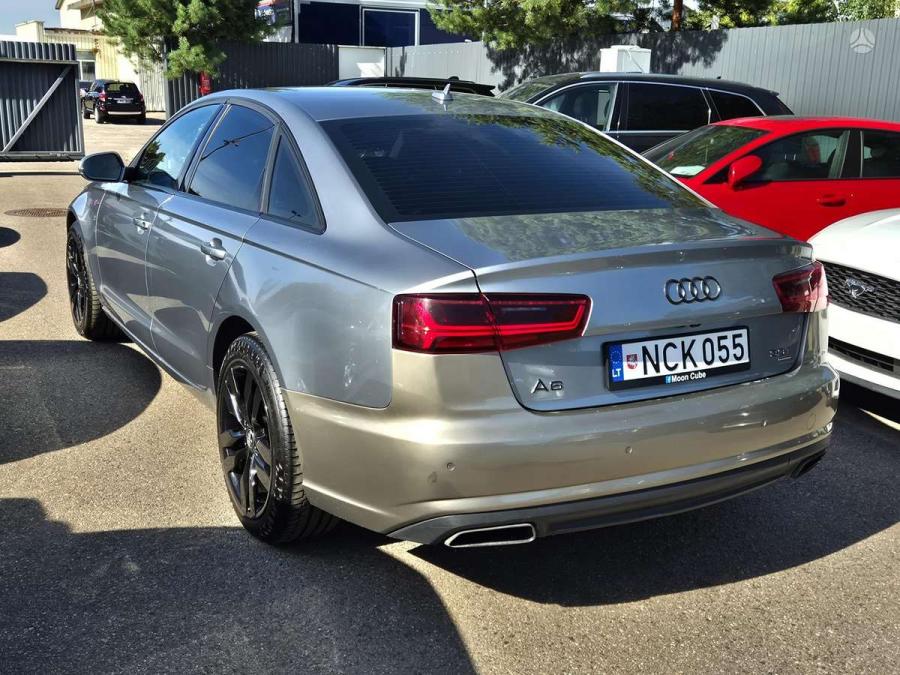 Grey Audi A6 2012 in Vilnius, with an engine capacity of 3.00 L and mileage of 378 thousand km for 5999 €, photo 5 on AUTOMOTO.COM.LV