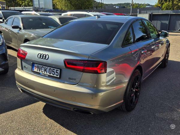 Pelēks Audi A6 2012 Viļņa, ar dzinēja tilpumu 3.00 L un nobraukumu 378 tūkst. km par 5999 €, foto 7 vietnē AUTOMOTO.COM.LV