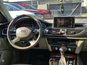 Grey Audi A6 2012 in Vilnius, with an engine capacity of 3.00 L and mileage of 378 thousand km for 5999 €, photo 14 on AUTOMOTO.COM.LV