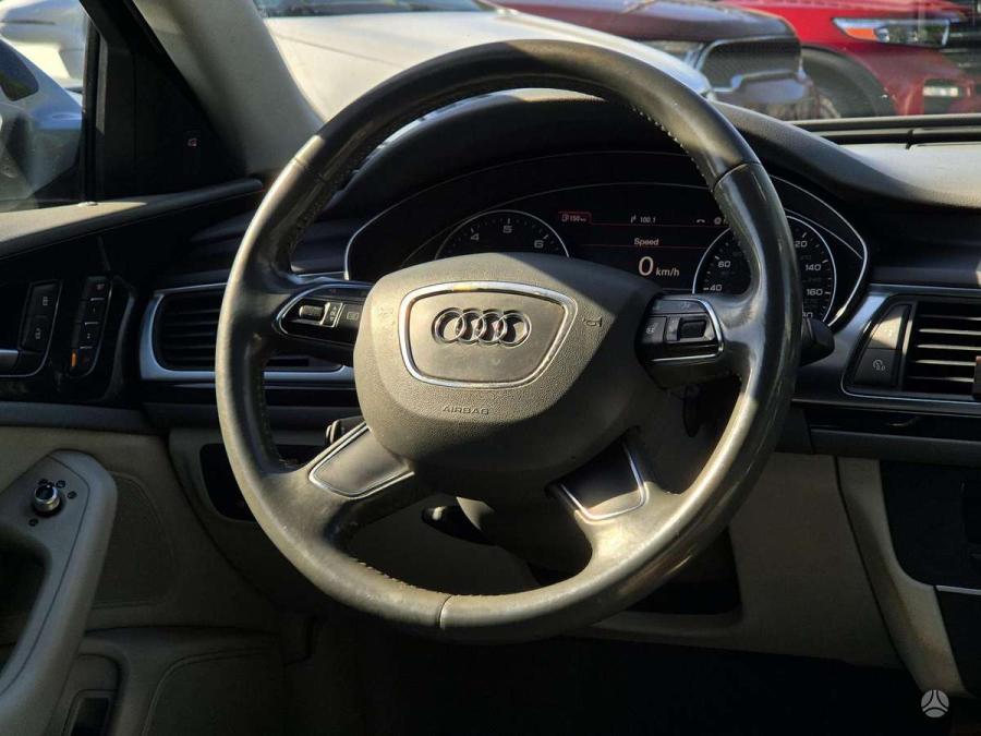 Grey Audi A6 2012 in Vilnius, with an engine capacity of 3.00 L and mileage of 378 thousand km for 5999 €, photo 15 on AUTOMOTO.COM.LV