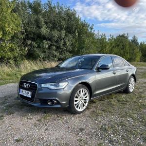 Grey Audi A6 2012 in Vilnius, with an engine capacity of 2.97 L and mileage of 320 thousand km for 9400 €, photo  on AUTOMOTO.COM.LV