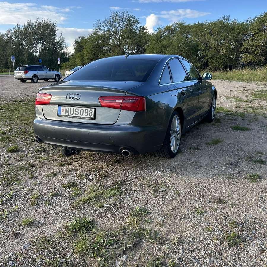 Grey Audi A6 2012 in Vilnius, with an engine capacity of 2.97 L and mileage of 320 thousand km for 9400 €, photo 4 on AUTOMOTO.COM.LV