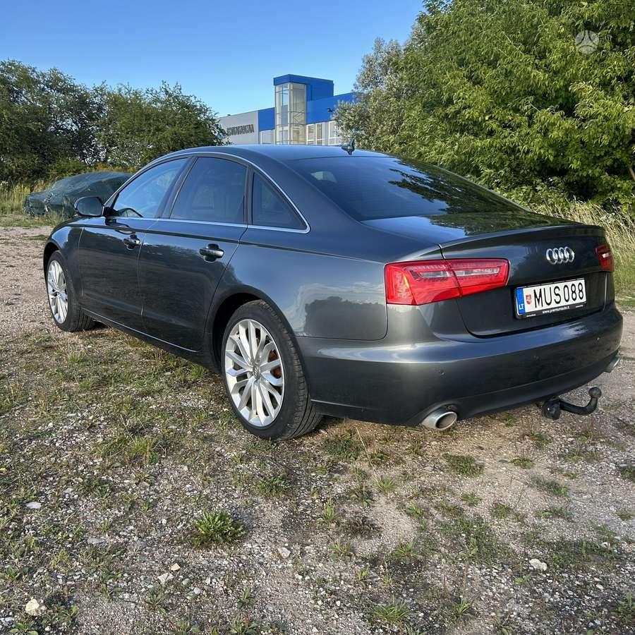 Grey Audi A6 2012 in Vilnius, with an engine capacity of 2.97 L and mileage of 320 thousand km for 9400 €, photo 5 on AUTOMOTO.COM.LV