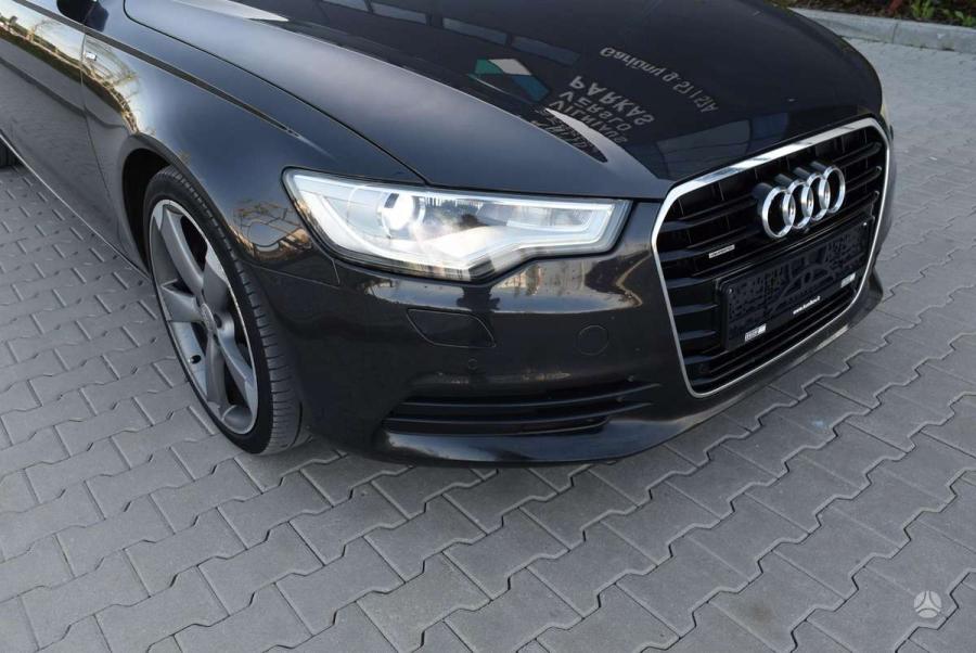 Grey Audi A6 2012 in Vilnius, with an engine capacity of 2.97 L and mileage of 292 thousand km for 9500 €, photo 31 on AUTOMOTO.COM.LV