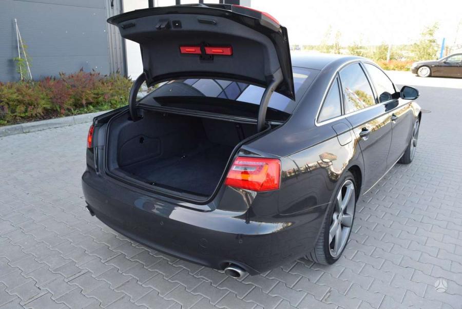 Grey Audi A6 2012 in Vilnius, with an engine capacity of 2.97 L and mileage of 292 thousand km for 9500 €, photo 33 on AUTOMOTO.COM.LV