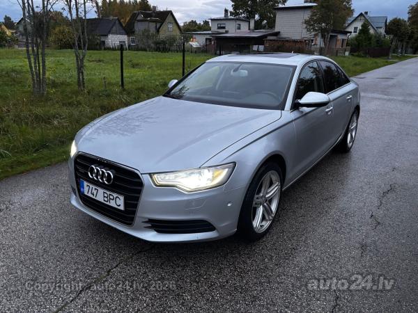 Pelēks Audi A6 2012 Pērnava, ar dzinēja tilpumu 3.00 L un nobraukumu 365 tūkst. km par 7490 €, foto 1 vietnē AUTOMOTO.COM.LV