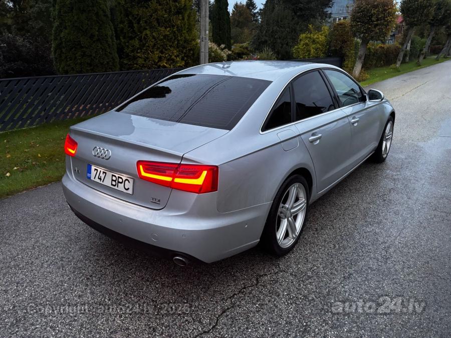 Pelēks Audi A6 2012 Pērnava, ar dzinēja tilpumu 3.00 L un nobraukumu 365 tūkst. km par 7490 €, foto 5 vietnē AUTOMOTO.COM.LV