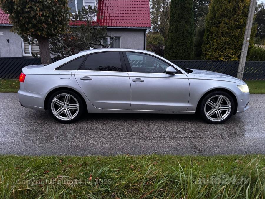 Pelēks Audi A6 2012 Pērnava, ar dzinēja tilpumu 3.00 L un nobraukumu 365 tūkst. km par 7490 €, foto 6 vietnē AUTOMOTO.COM.LV