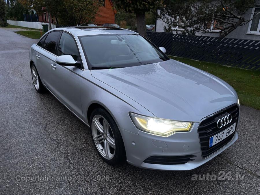 Pelēks Audi A6 2012 Pērnava, ar dzinēja tilpumu 3.00 L un nobraukumu 365 tūkst. km par 7490 €, foto 7 vietnē AUTOMOTO.COM.LV