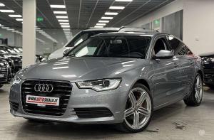 Grey Audi A6 2013 in Klaipeda, with an engine capacity of 2.97 L and mileage of 306 thousand km for 9900 €, photo 13 on AUTOMOTO.COM.LV