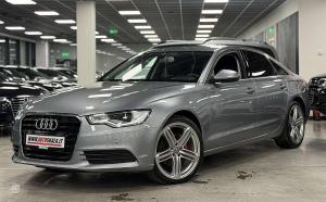 Grey Audi A6 2013 in Klaipeda, with an engine capacity of 2.97 L and mileage of 306 thousand km for 9900 €, photo 20 on AUTOMOTO.COM.LV